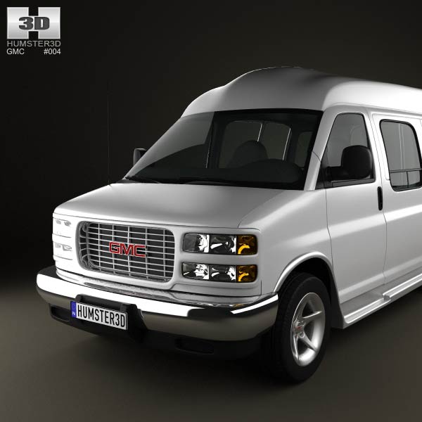 GMC Savana Cargo Van YF7 Upfitter 1997 3D Model – High-Quality Download ...