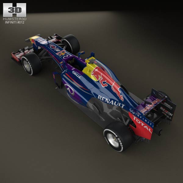 Infiniti RB9 Red Bull Racing F1 2013 3D Model – High-Quality Download ...
