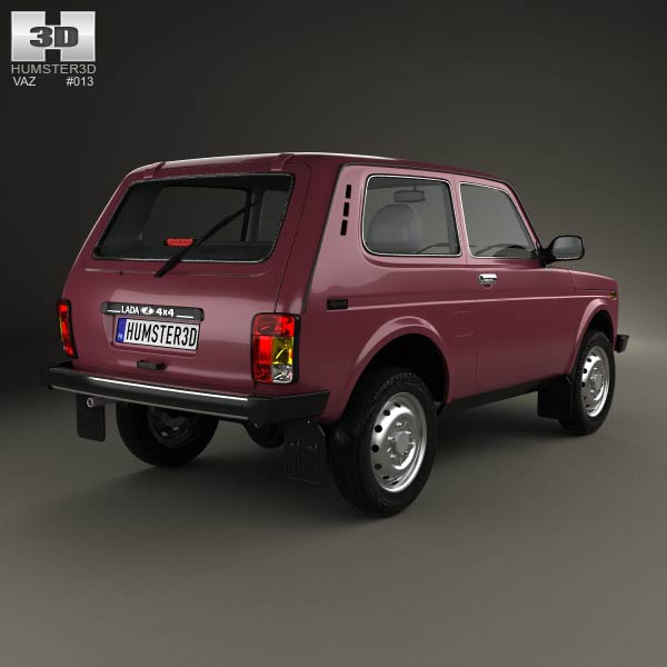 Lada Niva 4×4 21214 2012 3D Model – High-Quality Download | Car3D.net
