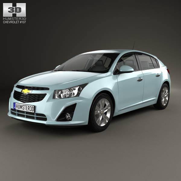 Chevrolet Cruze hatchback 2013 3D Model – High-Quality Download | Car3D.net