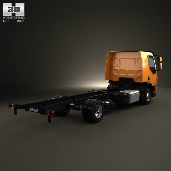 DAF LF Chassis Truck 2013 3D Model – High-Quality Download | Car3D.net