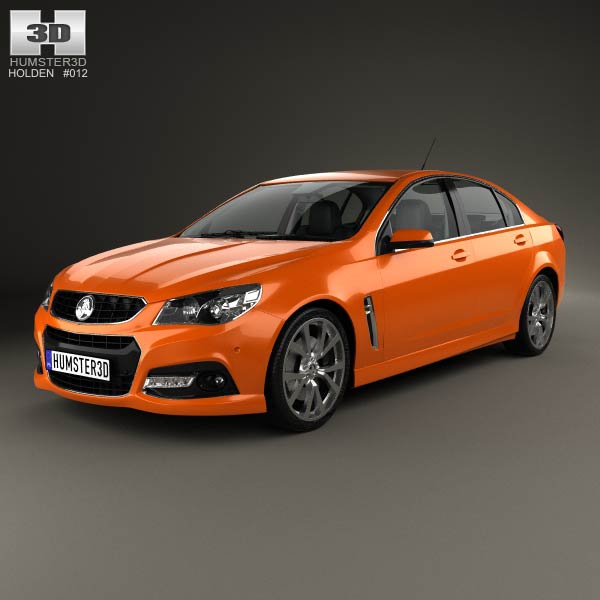Holden VF Commodore Calais V SSV with HQ interior 2013 3D Model – High ...