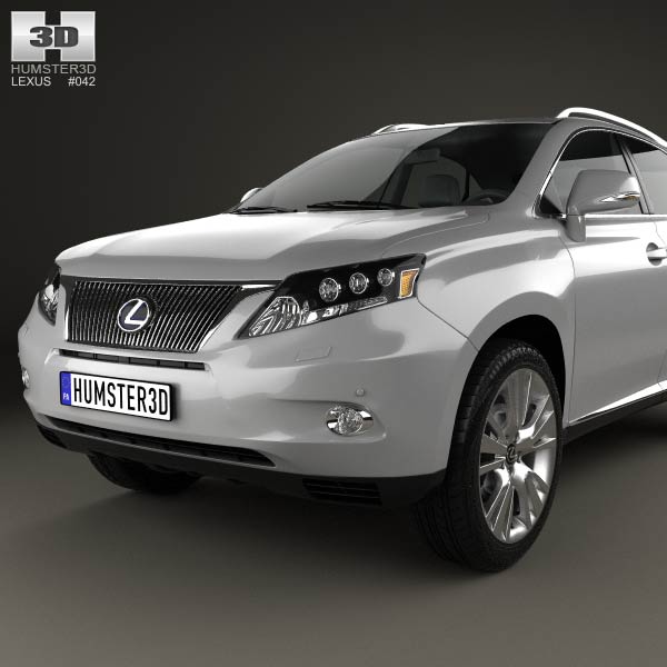 Lexus RX hybrid 2009 3D Model – High-Quality Download | Car3D.net