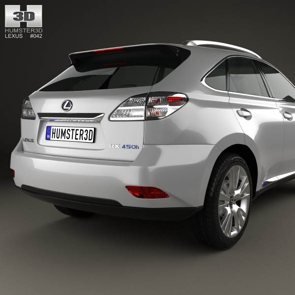 Lexus RX hybrid 2009 3D Model – High-Quality Download | Car3D.net
