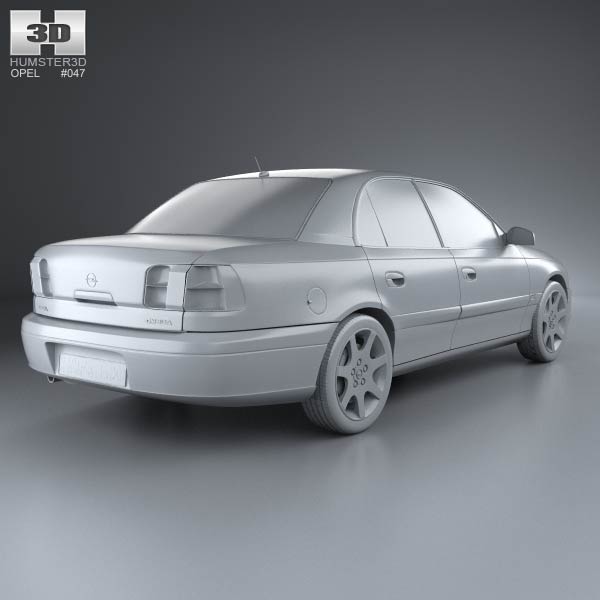 Opel Omega (B) sedan 1999 3D Model – High-Quality Download | Car3D.net