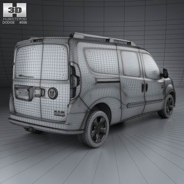 Dodge Ram Pro Master City Wagon 2015 3D Model – High-Quality Download ...
