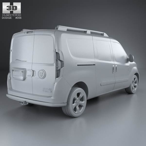 Dodge Ram Pro Master City Wagon 2015 3D Model – High-Quality Download ...